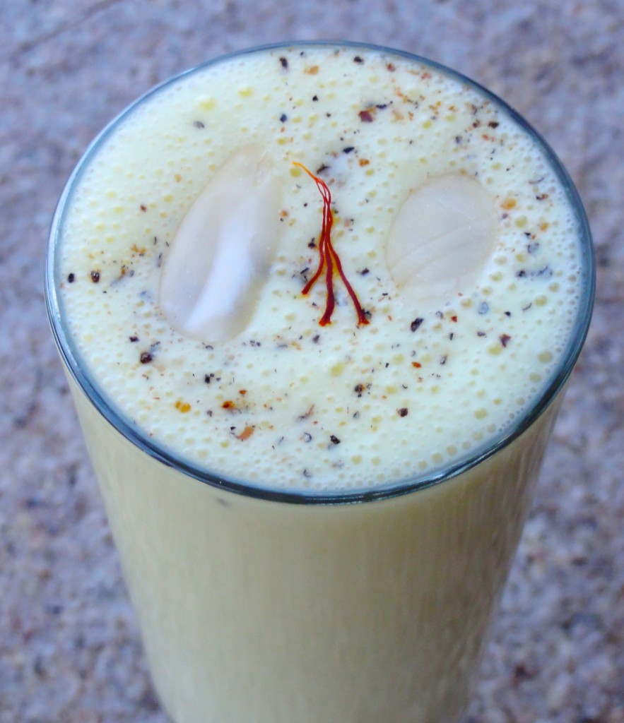 Saffron Lassi with Cardamom & Almond – Chef Priyanka: Vegan Celebrity ...