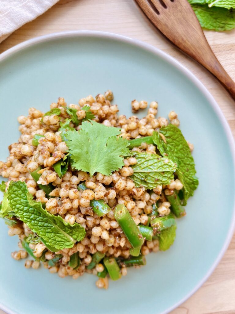 Spring Green Couscous Salad, Vegan – Chef Priyanka: Vegan Celebrity ...